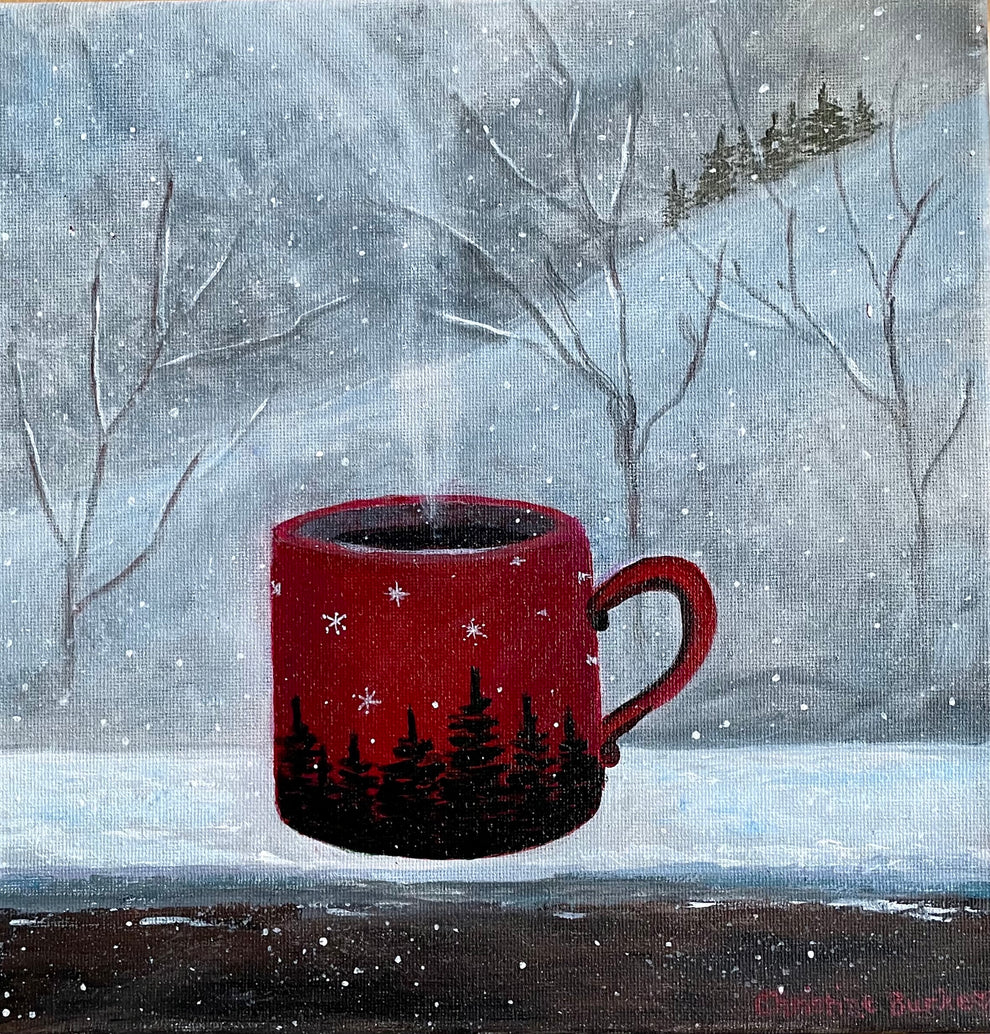 Winter Solace | Original Art | Framed – Christine's Art World